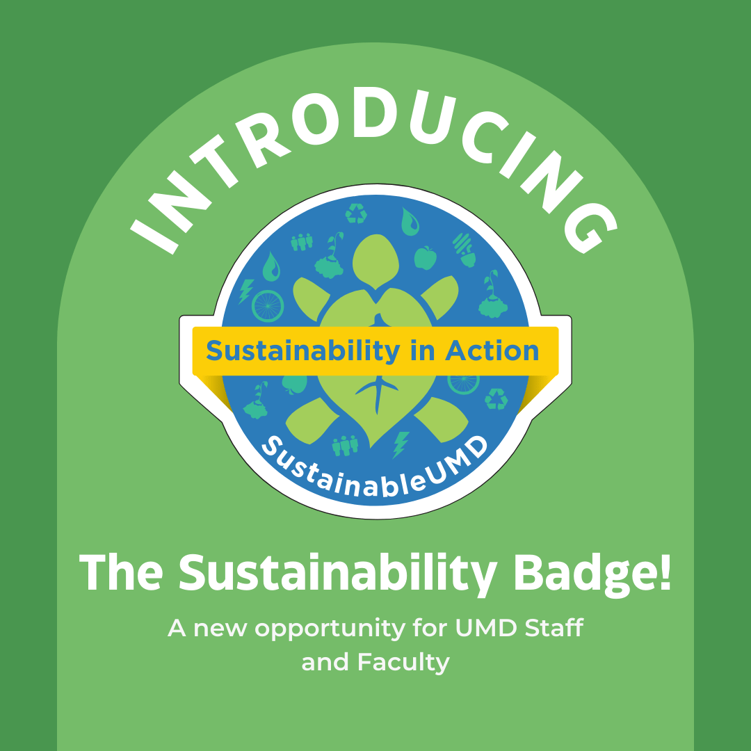 Campus Sustainability Month | SustainableUMD